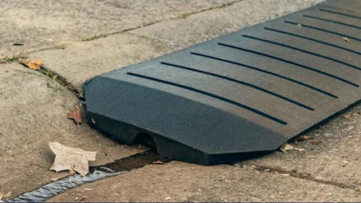 Water Pooling at End of Driveway: The Impact of Rolled Curbs