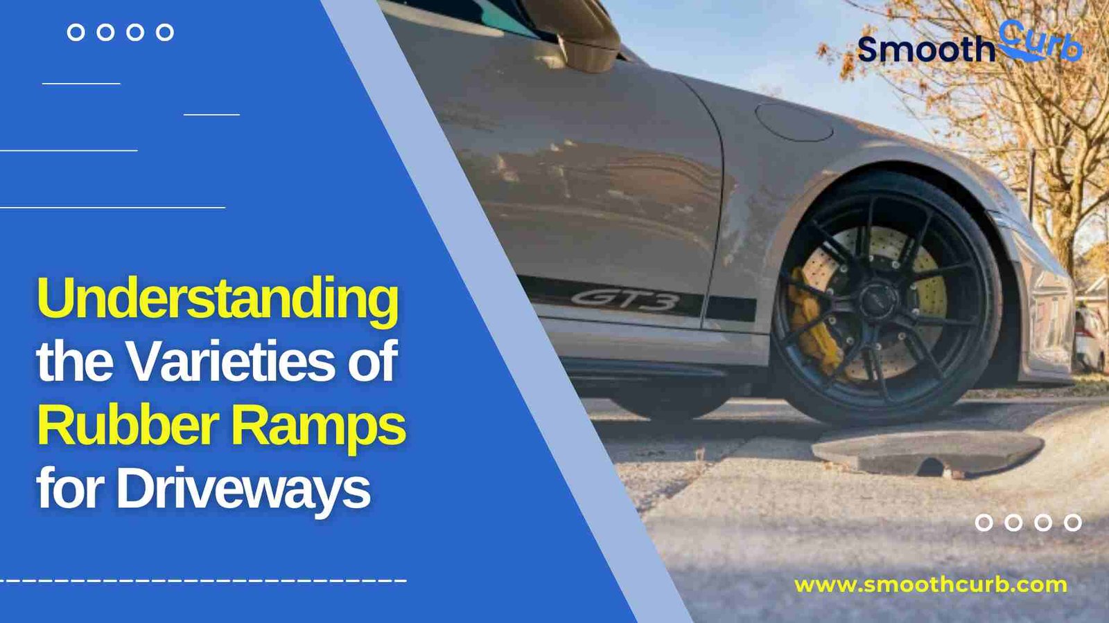 Understanding the Varieties of Rubber Ramps for Driveways