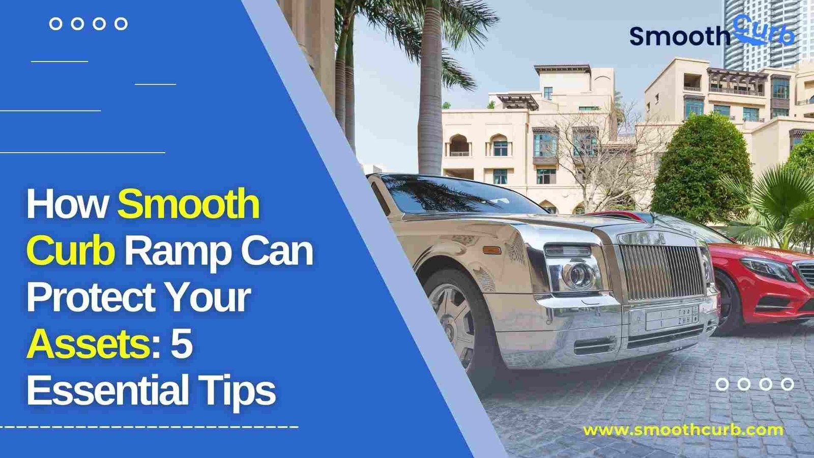 Driveway Curb Ramp For Steep Driveways | Smooth Curb™