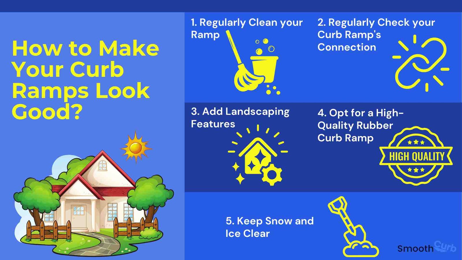 Tips to Make Your Curb Ramps Look Good: Optimizing Driveway Appeal